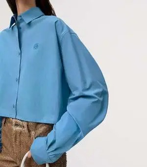 Loewe Cotton Cropped Shirt
