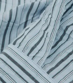 Loewe Cotton-blend Striped Layered Shirt
