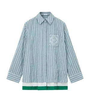 Loewe Cotton-blend Layered Shirt
