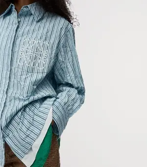 Loewe Cotton-blend Layered Shirt