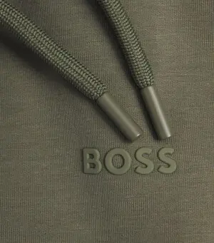 BOSS Stretch-cotton Cuffed Sweatpants