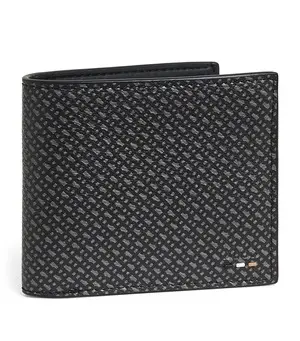 BOSS Monogram Wallet - Black