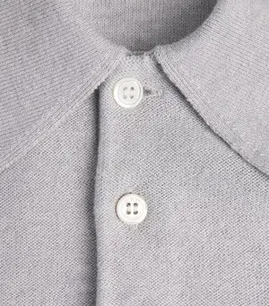 A.p.c. Cotton-cashmere Eliot Polo Shirt
