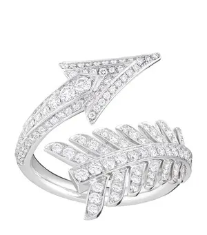 Boucheron Nature Triomphante Flèche Ring - Gold
