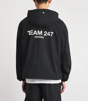 REPRESENT 247 Team Track Hooded Jacket