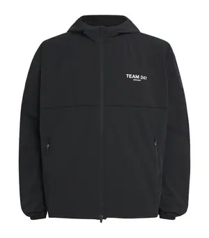 REPRESENT 247 Team Track Hooded Jacket - Black
