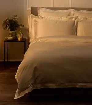 Harrods Brompton Ii Oxford Pillowcase Pair - White