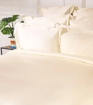 Harrods Richmond King Flat Sheet - Ivory