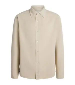 A.p.c. Cotton Logo Shirt