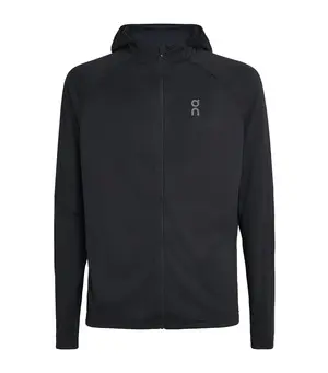 On Climate Zip-up Technical Hoodie - Black