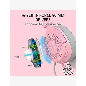 RAZER Kraken Kitty V3 X Quartz Headset