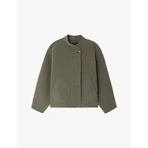 Soeur Windsor Relaxed-fit Wool-blend Jacket