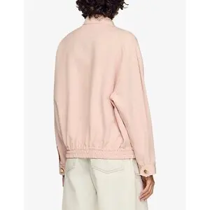 Sandro Collared Relaxed-fit Jacket