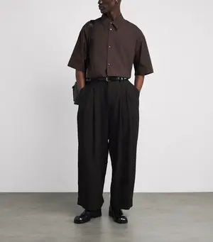 Studio Nicholson Cotton Poplin Boxy-fit Shirt