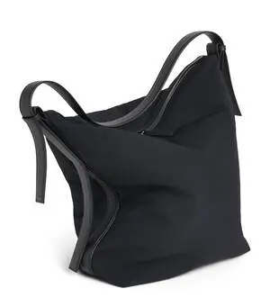 Studio Nicholson Large Nylon Airport Shoulder Bag - Black