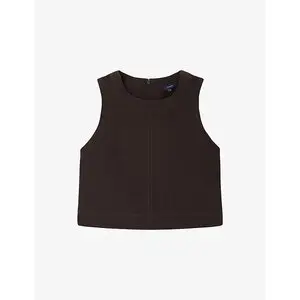 Soeur Pampa Sleeveless Cotton Canvas Top