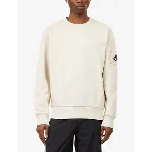 Moose Knuckles Hartsfield Crew-neck Cotton Sweatshirt
