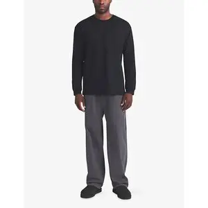SKIMS Straight-leg Cotton-blend Trousers