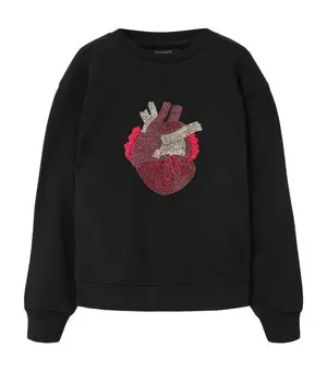 Allsaints Embroidered Sweatshirts Hoodies For Women