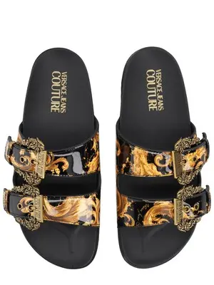 Versace Arizona Sandal - Black