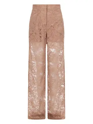 Sportmax Lace Pants - Pink