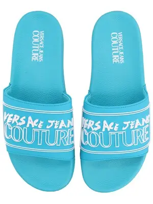 Versace Logo Slides - Azure