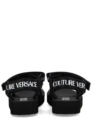 Versace Platform Sandals - Black