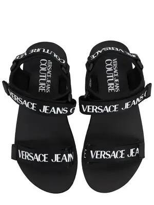 Versace Platform Sandals - Black