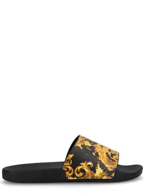 Versace Jeans Couture Printed Slides Slipper