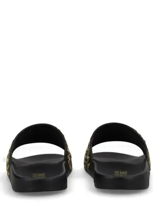 Versace Slides With Logo