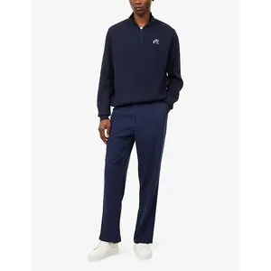 MALBON Quarter-zip Cotton-blend Jumper
