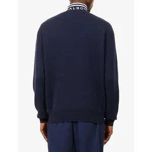 MALBON Quarter-zip Cotton-blend Jumper