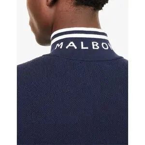 MALBON Quarter-zip Cotton-blend Jumper