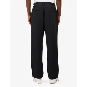 MALBON Magnolia Straight-leg Stretch-woven Trousers - Black