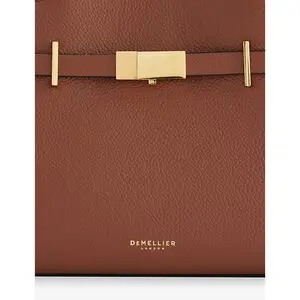 DEMELLIER The Small Hudson Leather Tote Bag - Tan