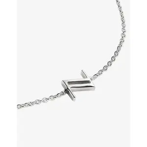 Monica Vinader Initial Z Sterling- Chain Bracelet - Silver