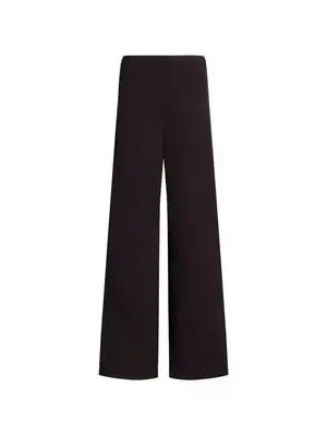 Alberta Ferretti Wide-leg Trousers - Brown