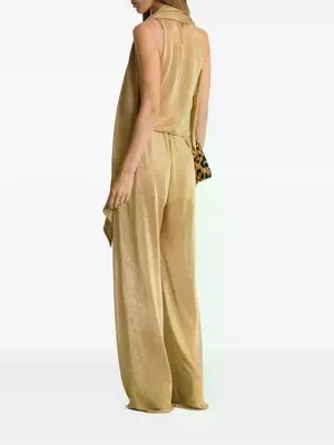 Alberta Ferretti Elasticated-waistband Trousers