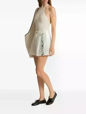 Alberta Ferretti Minima Racer-back Bodysuit