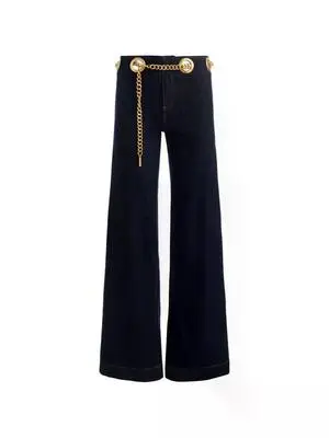 Alice + Olivia Jasper Chain-belt Jeans