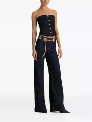 Alice + Olivia Jasper Chain-belt Jeans