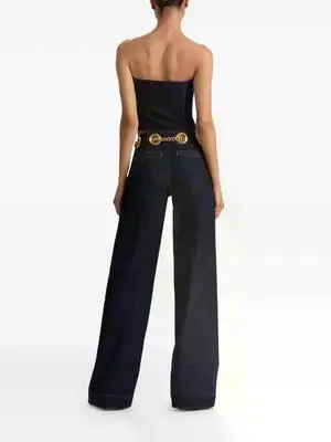 Alice + Olivia Jasper Chain-belt Jeans