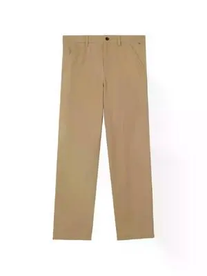 Burberry Cotton Twill Chinos - Neutrals