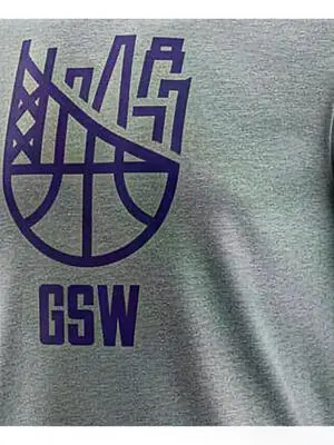 Nike Nba Golden State Warriors T-shirt - Grey