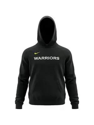 Nike Nba Golden State Warriors Hoodie - Black
