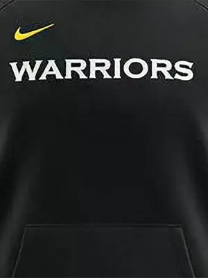 Nike Nba Golden State Warriors Hoodie - Black