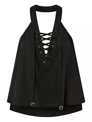 Pinko Lace Up Blouses