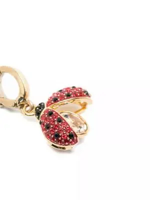 SWAROVSKI Idyllia Ladybug Charm - Gold