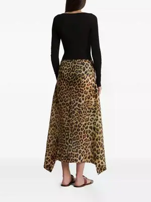 Alberta Ferretti Long-sleeve Bodysuit