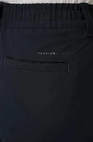 Travis Mathew Opening Shot Straight Leg Pants - Black
